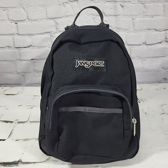 Jansport | Bags | Jansport Backpack Black Book Bag Tote | Poshmark